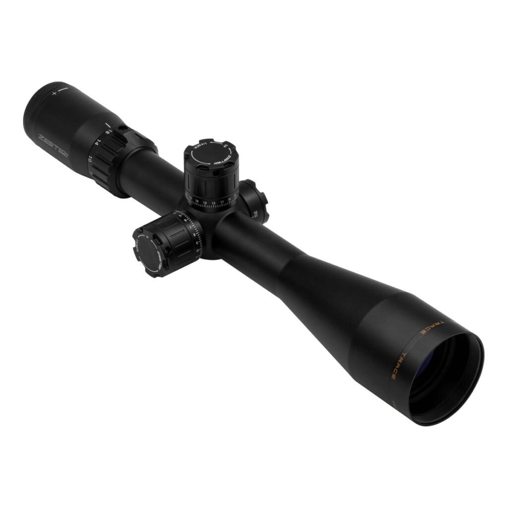 Zero Tech Trace ADV 4.5-27x50 FFP MOA Rifle Scope - Bagnall and Kirkwood