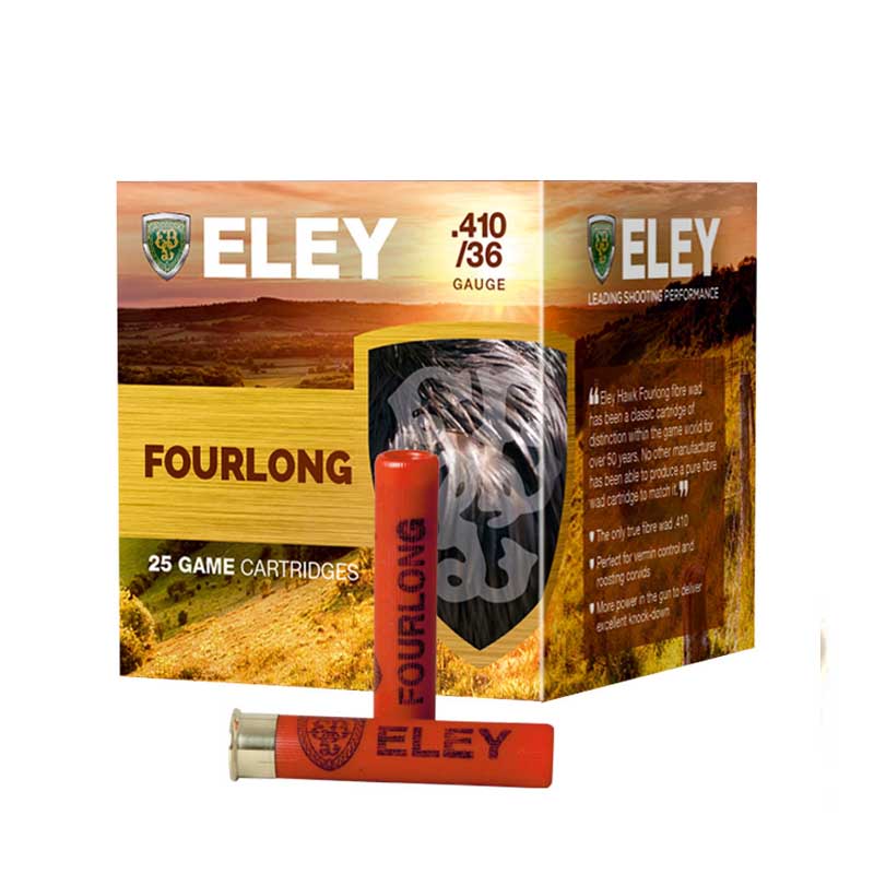 410 Eley 2 1/2"Game Fibre Wad # 6 Lead - Bagnall and Kirkwood